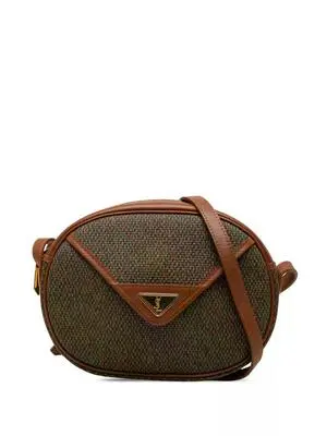 Saint Laurent 20th Century Coated Canvas Crossbody Bag - Brown