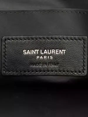 Saint Laurent Matelassé Lambskin Monogram Loulou Cosmetic Case Pouch