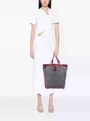 Gucci Gg Canvas Abbey D Ring Tote Bag