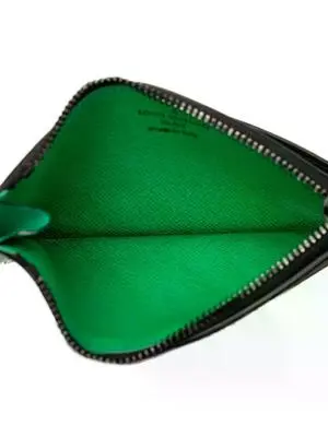 LOUIS VUITTON 2010-2026 Monogram Macassar Card Holder Coin Pouch