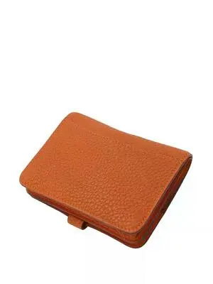 Hermès 2010-2026 Togo Dogon Card Holder - Orange