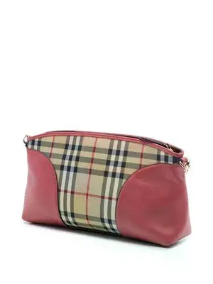 Burberry Haymarket Check Coated Canvas Chichester Crossbody Bag