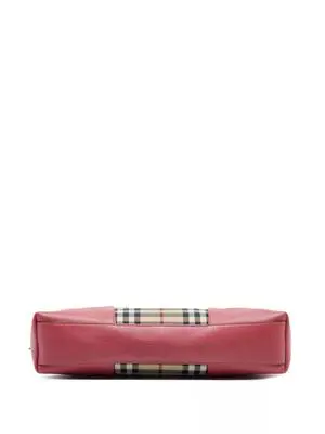 Burberry Haymarket Check Coated Canvas Chichester Crossbody Bag