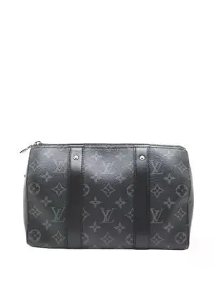 LOUIS VUITTON 2021-2026 Monogram Eclipse City Keepall Crossbody Bag