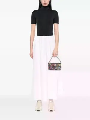 Fendi Multicolor Zucca Spalmati Chain Pochette Shoulder Bag