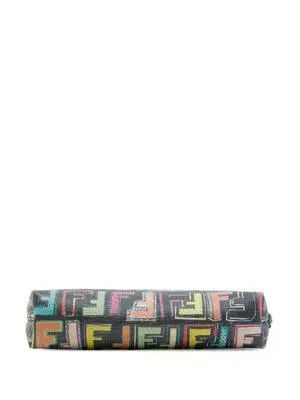 Fendi Multicolor Zucca Spalmati Chain Pochette Shoulder Bag