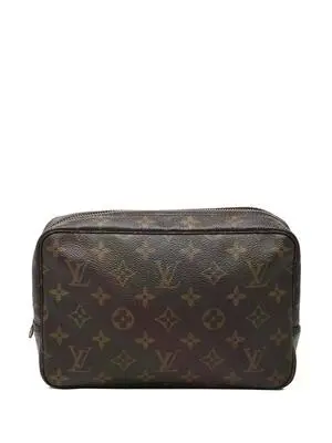 LOUIS VUITTON Monogram Canvas Trousse Toilette 23 Clutch Bag