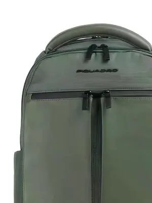 PIQUADRO Panelled Logo-plaque Backpack