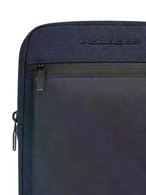PIQUADRO Logo-plaque Panelled Backpack