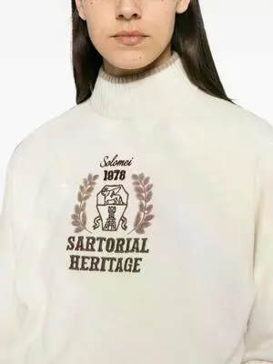 Brunello Cucinelli Sartorial Heritage-embroidered Cashmere Sweater