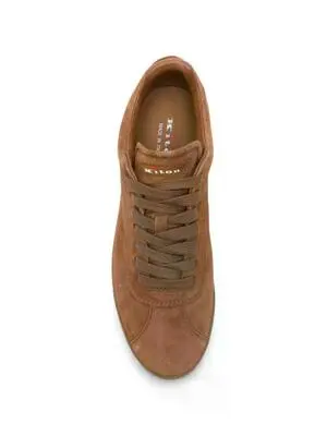 Kiton Suede Lace-up Sneakers