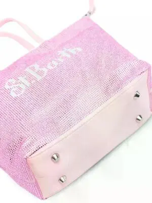 MC2 SAINT BARTH Mini Strass Tote Bag