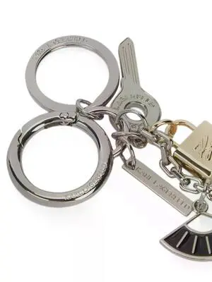 Karl Lagerfeld K/autograph Multi-charm Keychain