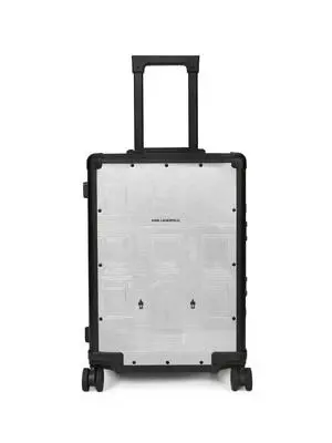 Karl Lagerfeld Rue St-guillaume Maison Trolley Bag - Silver