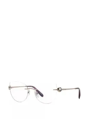 Chopard Rimless Cat-eye Eyeglasses - Gold