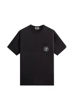Kith X New Balance Crest Pocket T-shirt - Black