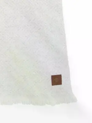 Eleventy Herringbone-pattern Scarf