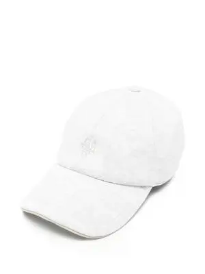 Eleventy Logo-embroidered Touch-strap Baseball Cap - Grey