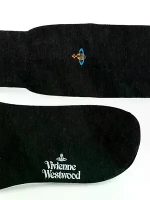 VIVIENNE WESTWOOD Orb-embroidered Socks