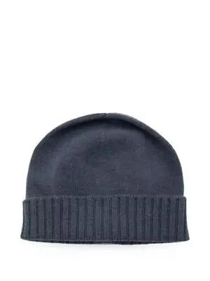 Malo Ribbed-trim Beanie Hat