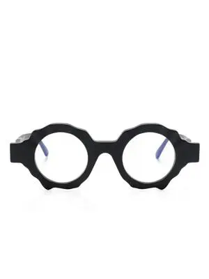 KUBORAUM G3 Geometric-frame Glasses - Black