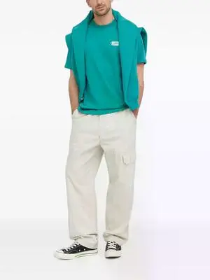 THE MERCER BRAND Crewneck T-shirt With Logo Detail