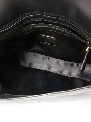 Fendi Baguette Shoulder Bag With Ruffled Detailing