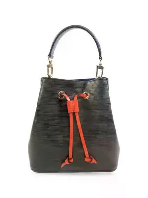 LOUIS VUITTON Bb Neo Noe Leather Shoulder Bag - Black