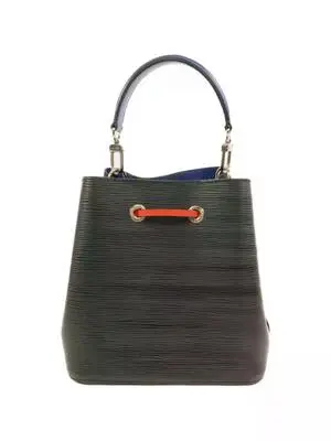 LOUIS VUITTON Bb Neo Noe Leather Shoulder Bag - Black