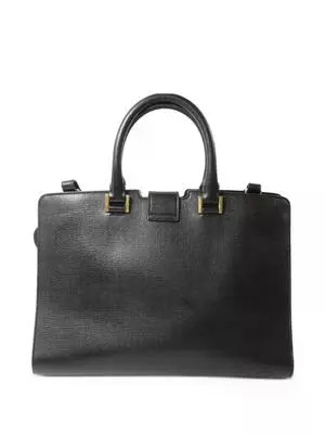 Saint Laurent Cabas Chyc Two-way Handbag - Black
