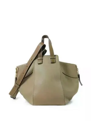 Loewe Hammock Leather Shoulder Bag - Neutrals