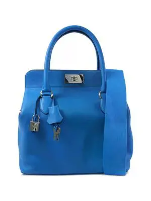 Hermès Toolbox 26 Shoulder Bag - Blue