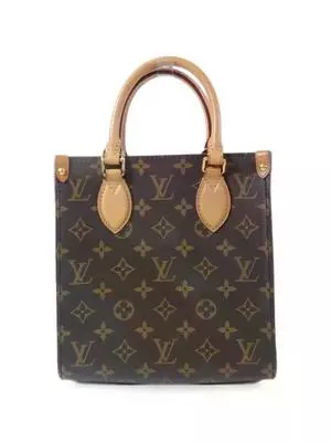 LOUIS VUITTON Bb Sac Plat Monogram Tote Bag