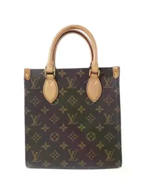 LOUIS VUITTON Monogram Bb Sac Plat Tote Bag