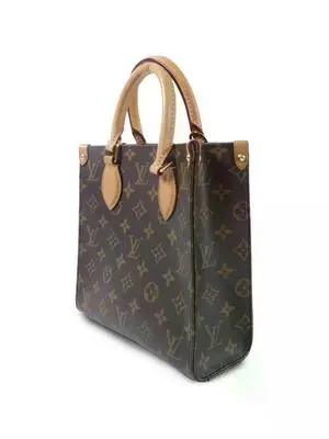 LOUIS VUITTON Monogram Bb Sac Plat Tote Bag