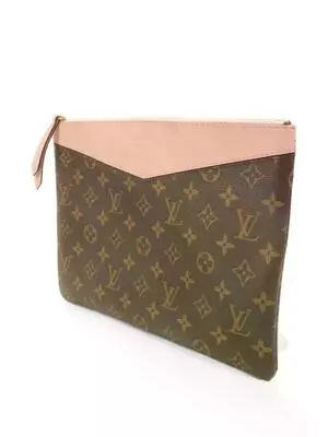 LOUIS VUITTON Monogram Daily Pouch Clutch Bag