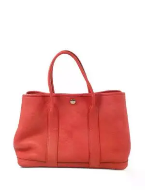 Hermès Hermès Garden Party Negonda Tote Bag Red