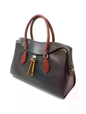 LOUIS VUITTON Tuileries Epi Shoulder Bag - Black