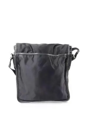 Prada Buckle-fastening Shoulder Bag - Black
