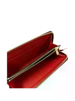 LOUIS VUITTON Damier Ebene Clemence Wallet