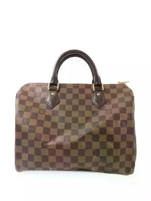 LOUIS VUITTON Damier Speedy Bandoulière 30 Handbag - Brown