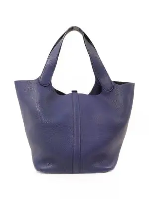 Hermès Mm Picotin Tote Bag - Blue