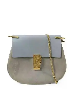 Chloé Drew Chain Shoulder Bag - Blue