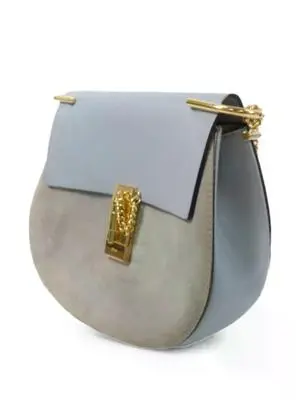 Chloé Drew Chain Shoulder Bag - Blue