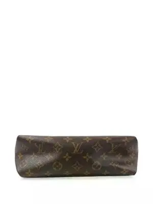 LOUIS VUITTON Flower Monogram Tote Bag - Brown