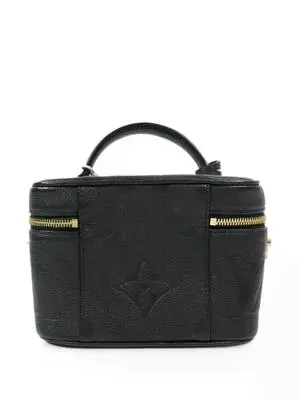 LOUIS VUITTON Monogram Empreinte Vanity Case Shoulder Bag - Black