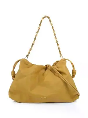 Loewe Large Flamenco Leather Shoulder Bag - Brown