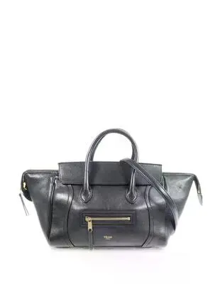 Celine Small Luggage Tote Bag - Black