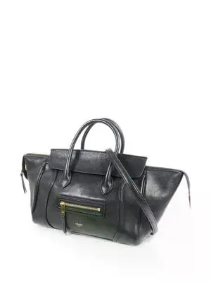 Celine Small Luggage Tote Bag - Black