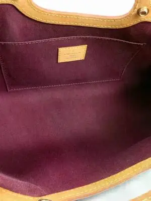 LOUIS VUITTON Monogram Vernis Roxbury Drive Tote Bag - Brown